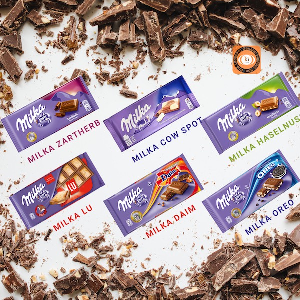 NEW FLAVOUR! MILKA 100G OREO BROWNIES /CHIP AHOY / JOGHURT / DAIM ...