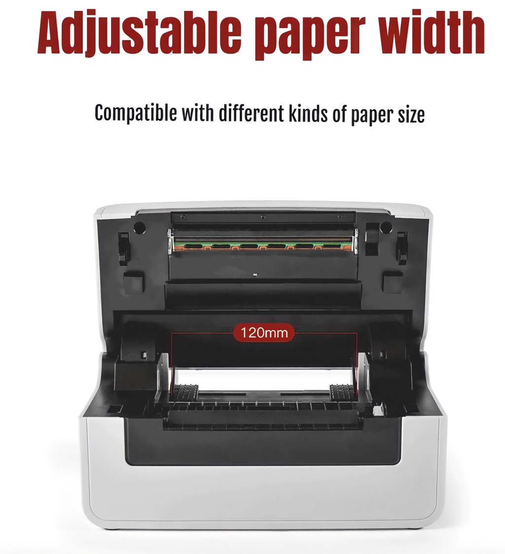 Thermal Printer HPRT N41 Label | Barcode Printer with Bluetooth & USB ...