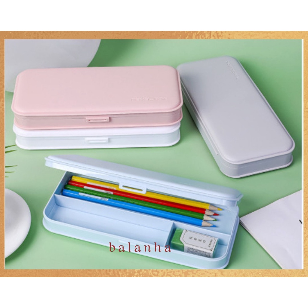New model 2021 school supplies pen box (size 20x9cm) | Shopee Singapore