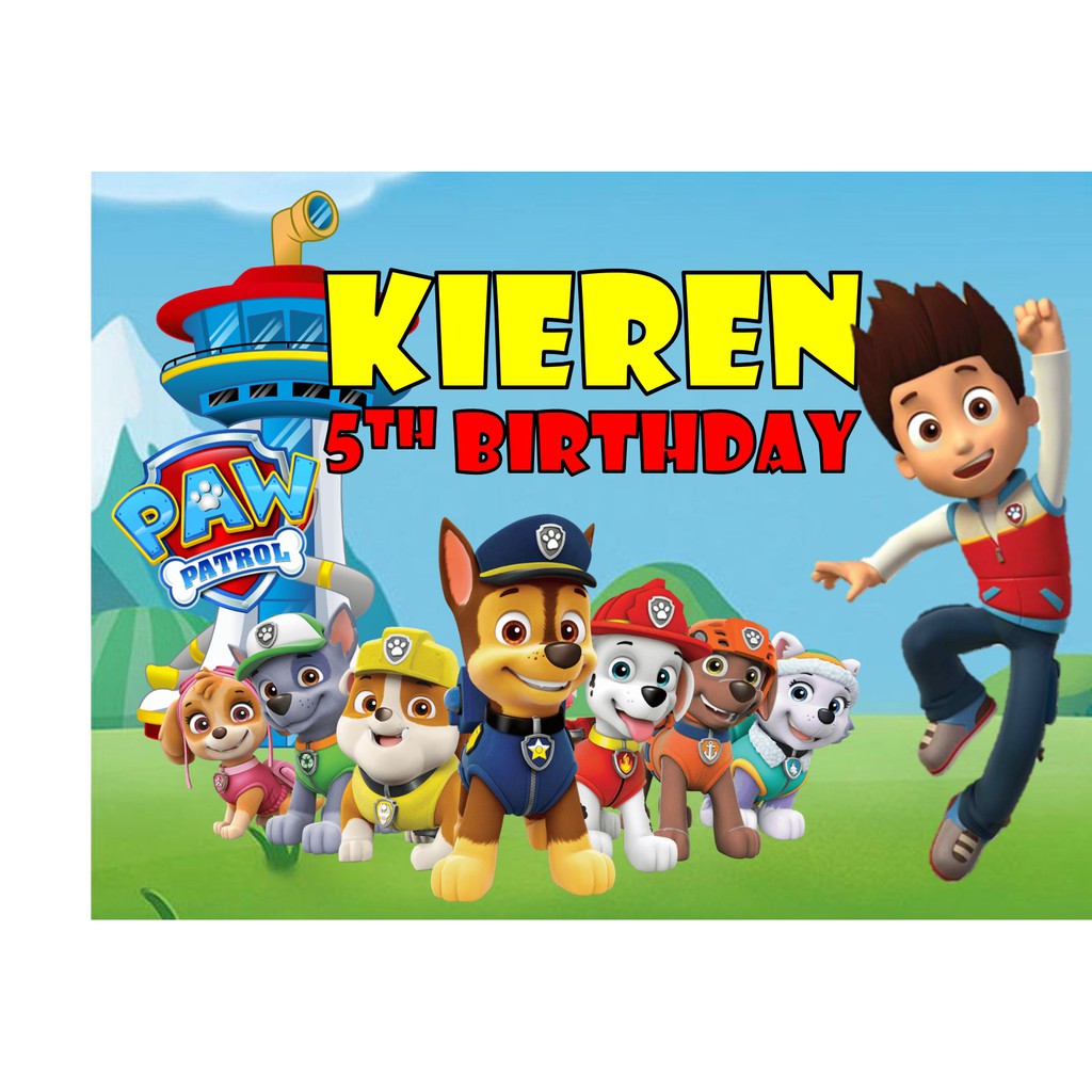 Sticker Label - Paw Patrol - Pack of 24 | Shopee Singapore