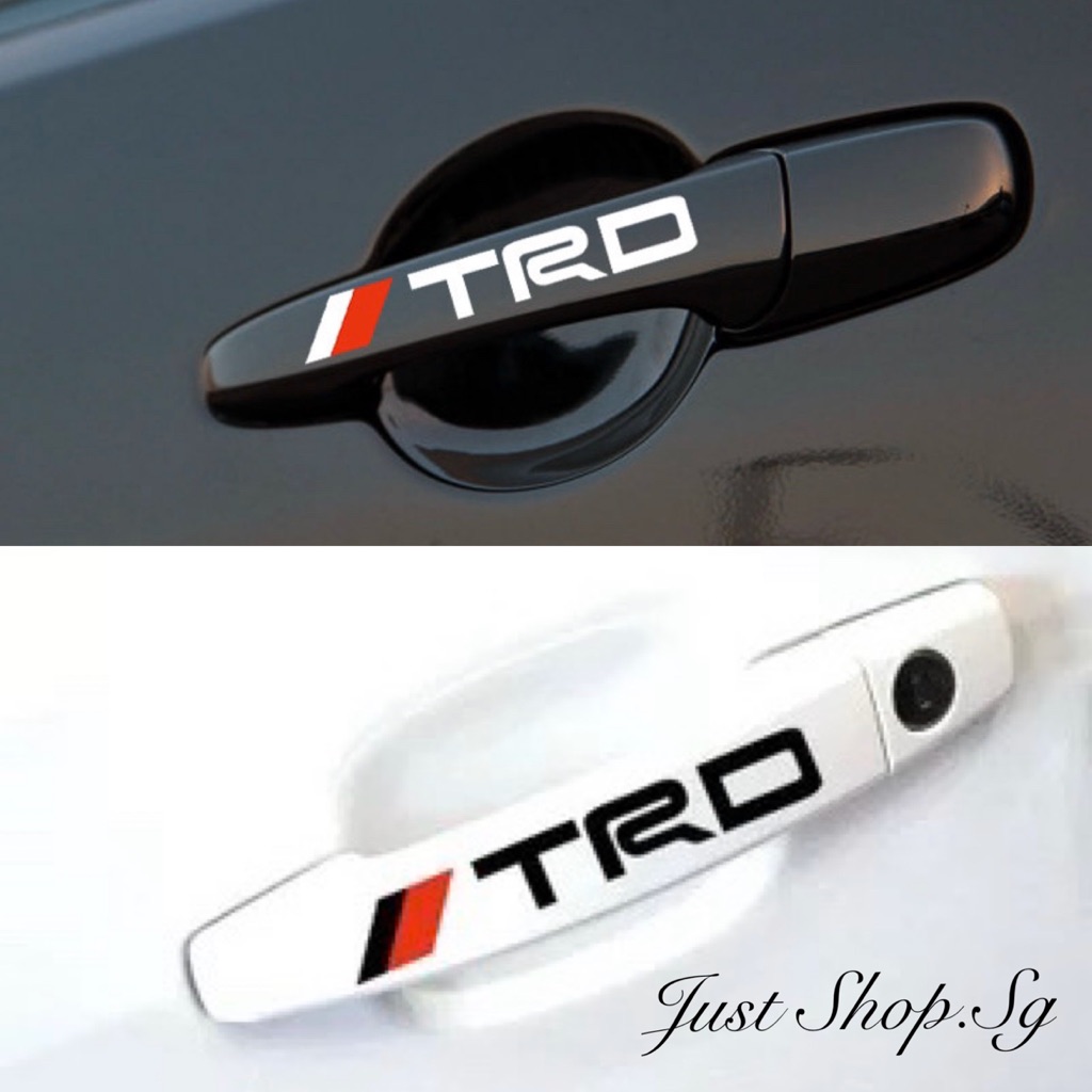 TRD Door Handle Sticker Set | Shopee Singapore