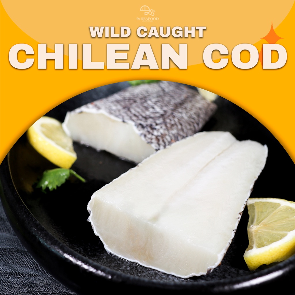 9S Seafood Wild Caught Cod (Premium Patagonian Toothfish) 鳕鱼 (Fillet ...