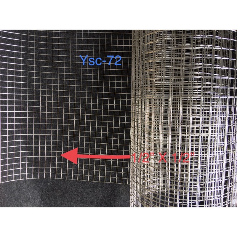 STAINLESS STEEL WIRE MESH NETTING SS 304 1/2'' X 1/2'' X 3FEET ( WIDTH ...