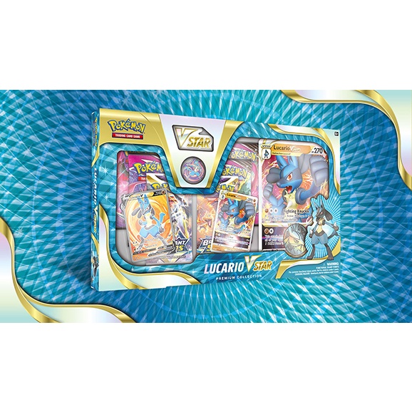 Pokemon TCG Lucario V Star Premium Collection Box (Store Pick Up ONLY ...