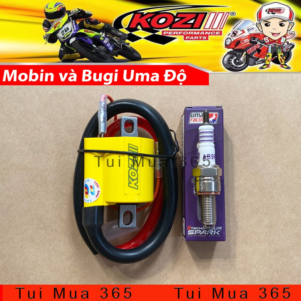 Combo Mobin FI Rib and Spark Plug Uma WINNER 150, SONIC 150 - KOZI ...