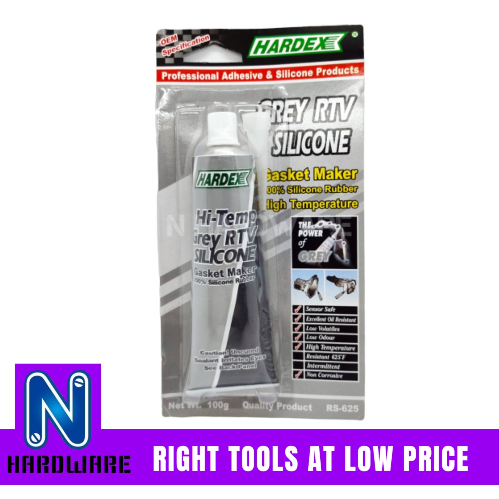 Hardex Brand Grey RTV Gasket Maker 100G | Shopee Singapore