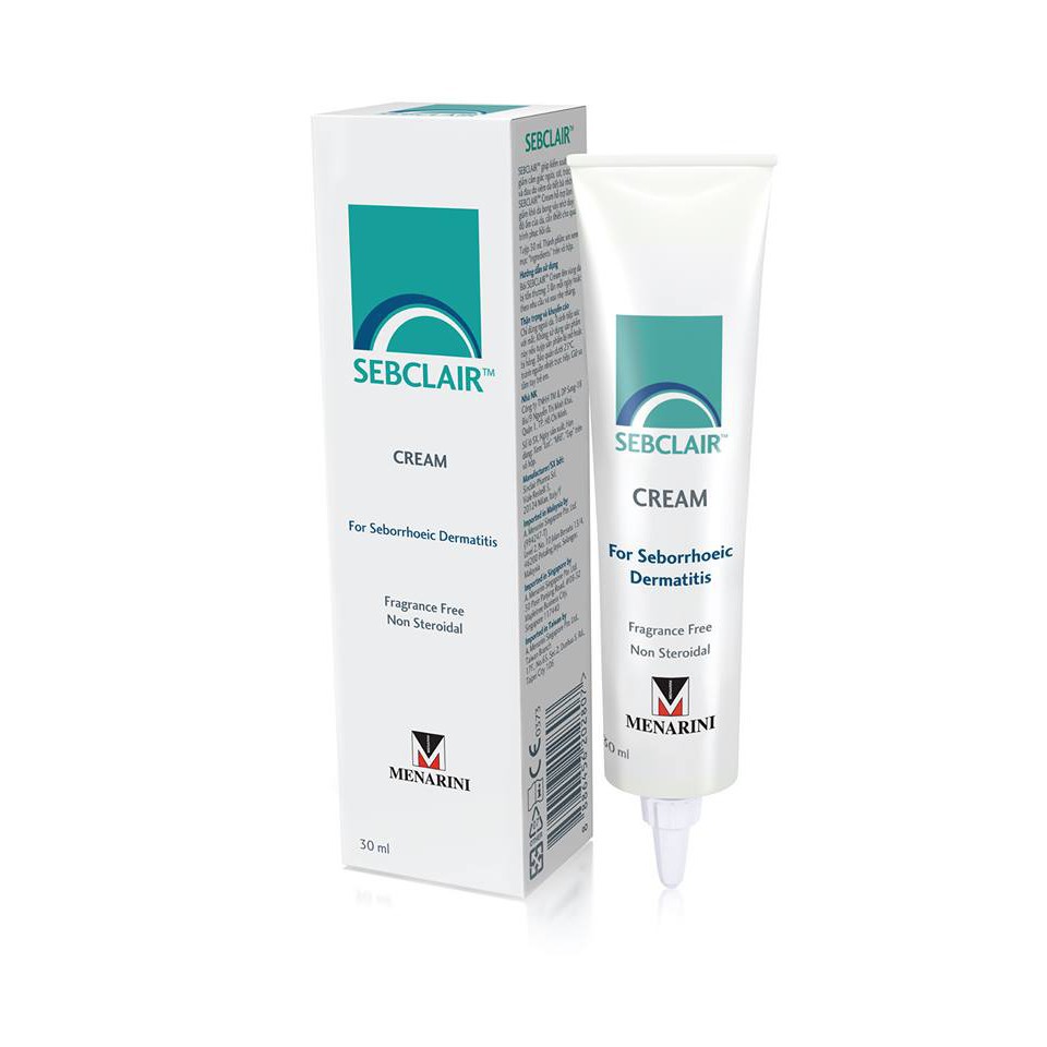 Sebclair Cream 30mL For Seborrhoeic Dermatitis (EXP: JANUARY 2024 ...