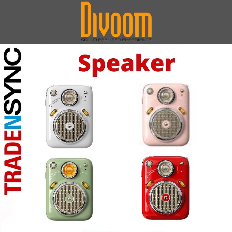 [Divoom] - BEETLES WITH BULIT-IN FM/RADIO/BLUETOOTH (PORTABLE BLUETOOTH ...