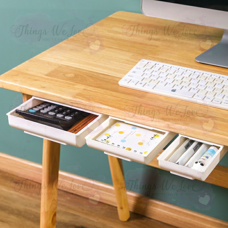 [SG] Pull Out Drawer Add On Storage Stationary Organiser Organizer ...