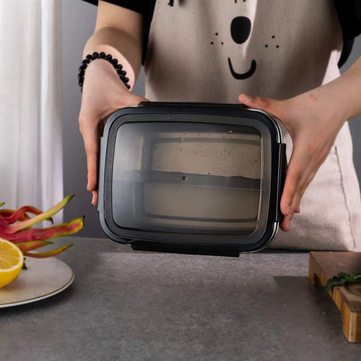 Tupperware 316 Stainless Steel Food Container Lunch Box Food Storage ...