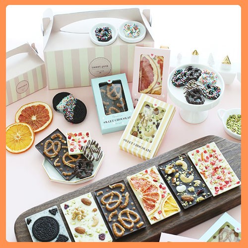 [Chocolate] Sweetbark Chocolate Making Set & Mini Box / Handmade ...