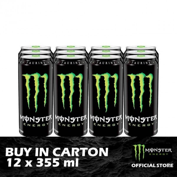 12x【Monster Energy Drink 355ml 】 | Shopee Singapore