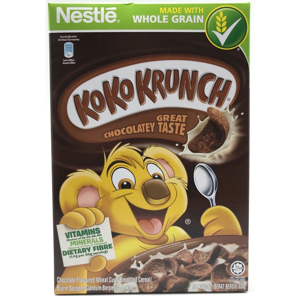 Nestle Koko Crunch Breakfast Cereal 3x330g | Shopee Singapore