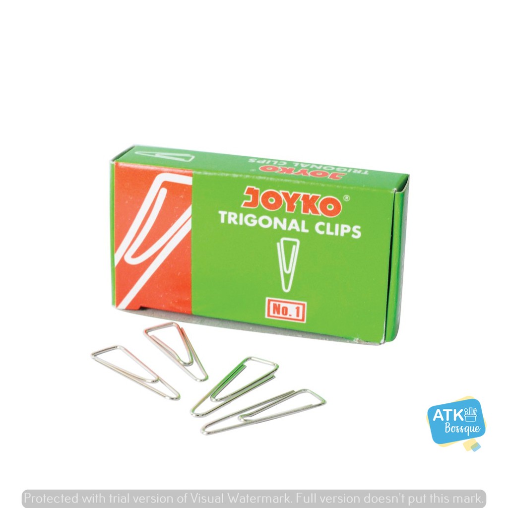 Trigonal Clip JOYKO Paper Clip No. 1 (28mm) | Shopee Singapore