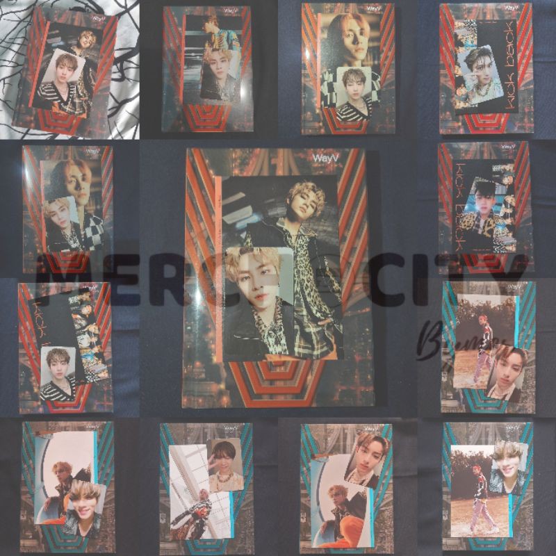 WAYV KICK BACK ALBUM UNSEALED STRANGER HITCHIKER WINWIN XIAOJUN TEN ...