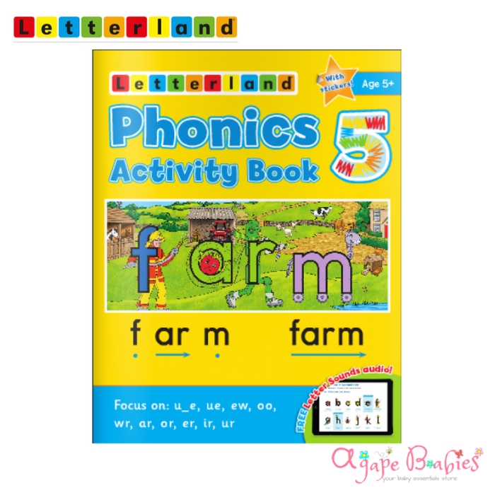 Letterland Phonics Activity Book 5 | Shopee Singapore