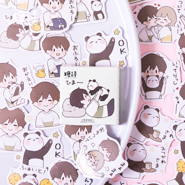 Chibi Character Sticker/Sticker Set (45 images) | Shopee Singapore