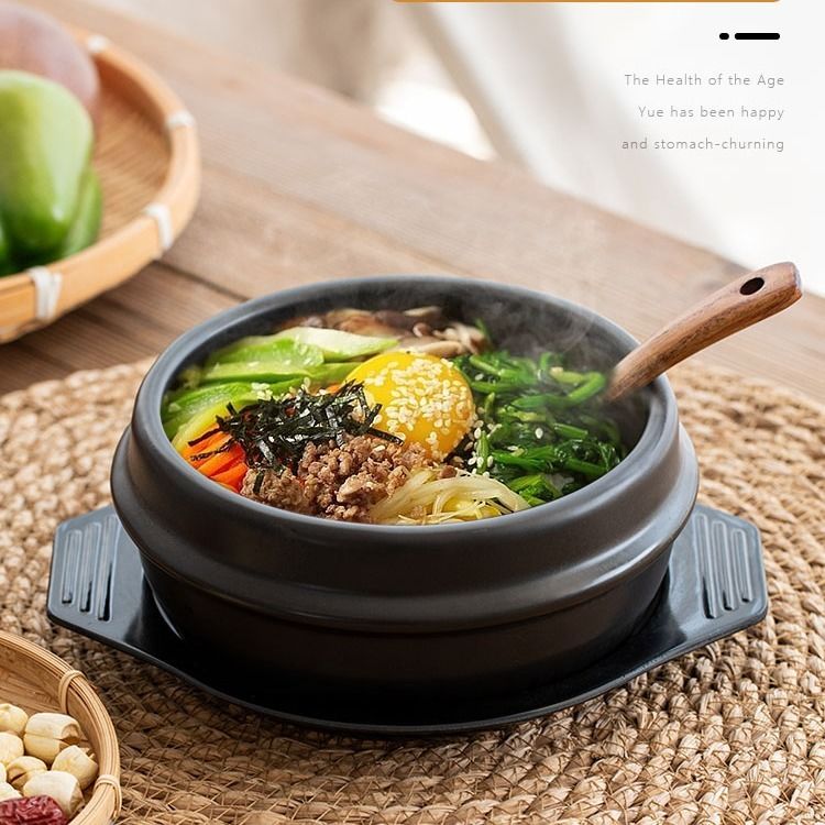 Korean stone pot bibimbap special stone pot claypot rice special stone ...