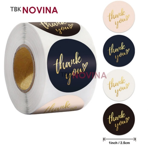 [CODE 106] Thank You Stickers / Thank You Seal Labels (10 pcs) | Shopee ...