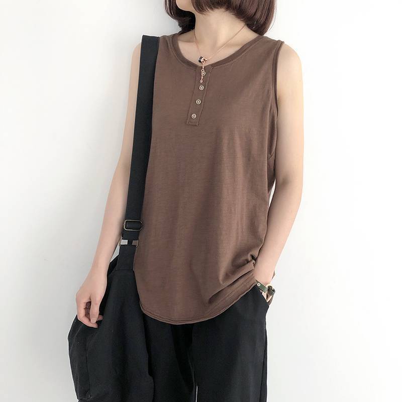 S-3XL singlet women vest women top women Plus size women's solid color ...