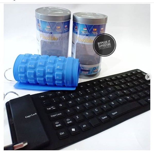 Waterproof Roll flexible usb Keyboard | Shopee Singapore