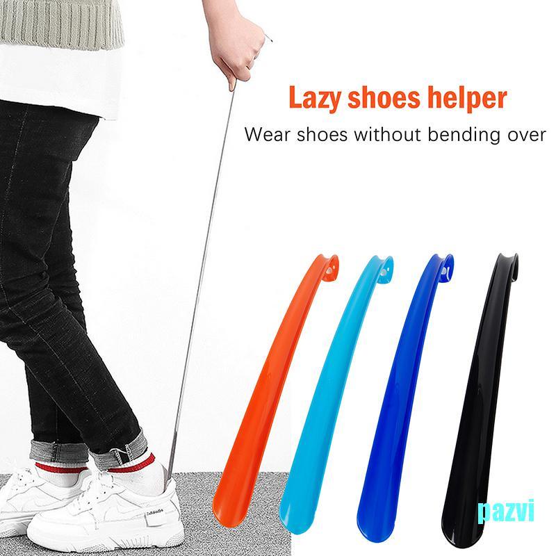 [PAZ] Plastic Extra Long Shoehorn Lazy Shoe Helper Long Handle Shoes ...