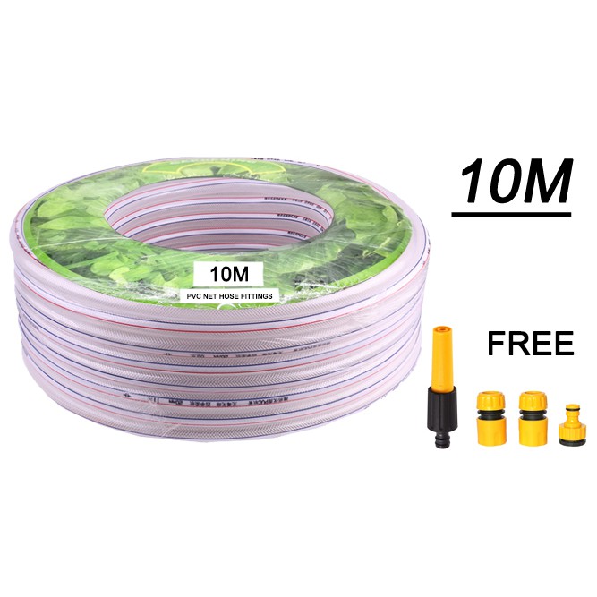 SG Seller-Hose Garden Coil Hose With Parts 10M/20M/30M -Plastic PVC ...