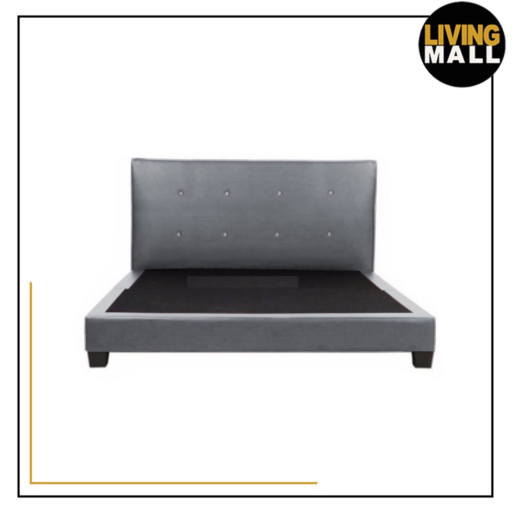 Living Mall Ollie Fabric Divan Bed Frame With Mattress Package - All ...