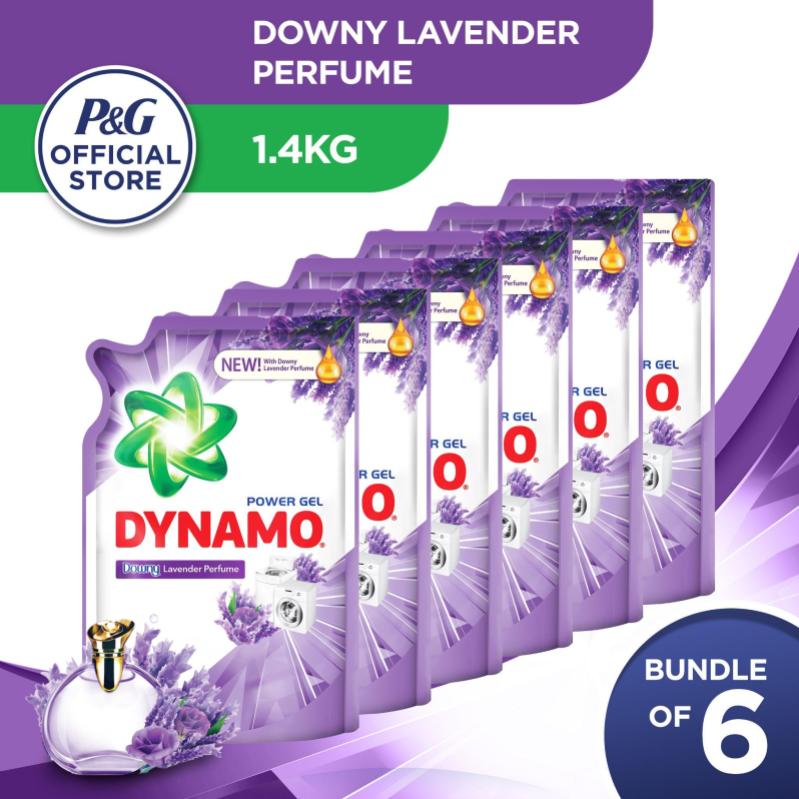 [Bundle of 6] Dynamo Power Gel Liquid Detergent with Downy Lavender ...