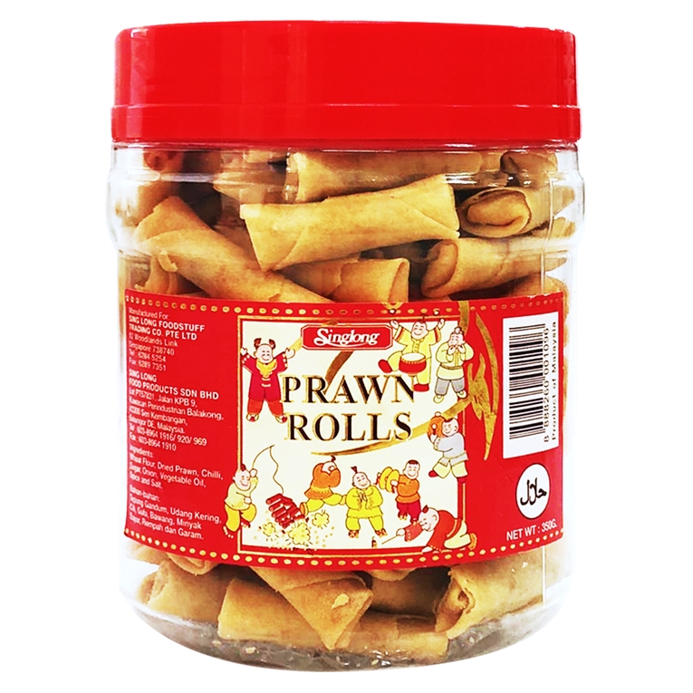 Sing Long Prawn Rolls (B) 350g (18002) [CNY] | Shopee Singapore