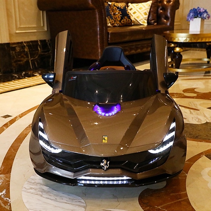 Ferrari Kids Electric Car with Remote Control Kid Drive Pedal Control ...