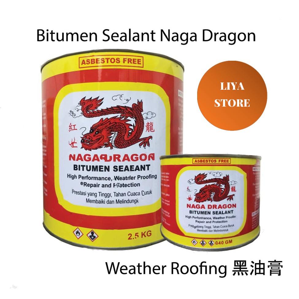 Bitumen Sealant Naga Dragon Bitumen Sealant 440g 2.5kg Weather Roofing ...