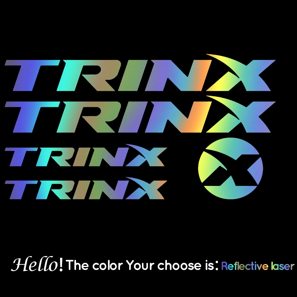 TRINX Bike Decals DIY Frame Stickers Bicycle Stickers Die-cut decal ...
