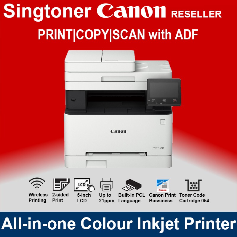 Canon imageCLASS MF643Cdw 3-in-1Colour Multifunction Laser Printer ...