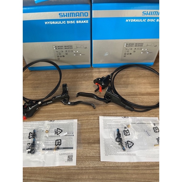 Shimano MT200 Hydraulic Disc Brakes | Shopee Singapore