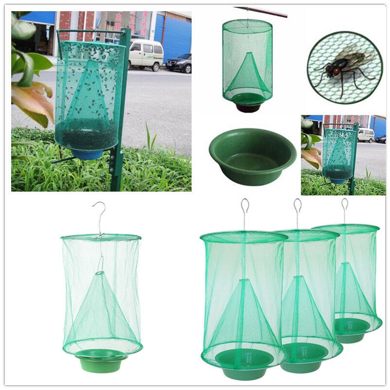 Folding Mosquito Mesh Trap Capture Catching Fly Trap Catcher | Shopee ...