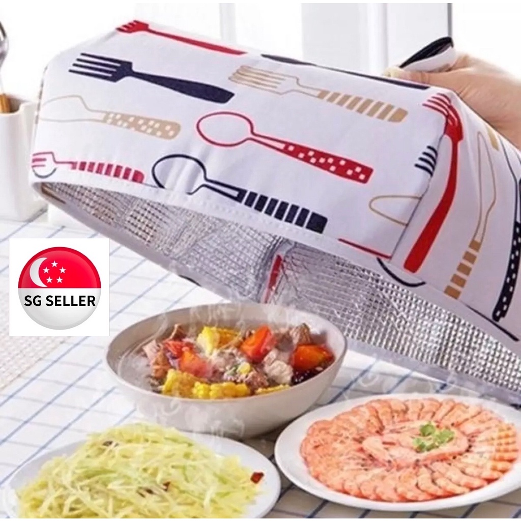 Food Covers Keep Warm Vegetable Cover Foldable Aluminum Foil Cover ...