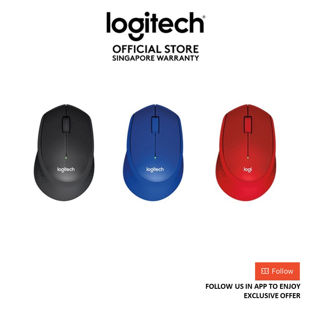 Logitech M331 Silent Plus Wireless Mouse, Less Noise, More Focus, All ...