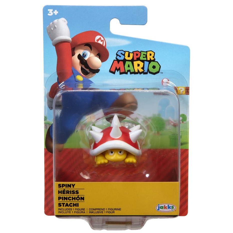 Nintendo Super Mario Basic 2.5-inch Figure with Simple Articulation ...