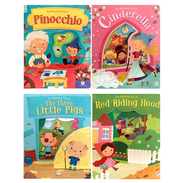 [READY STOCKS] The Rhyming Tale of Pinocchio/Cinderella/Red Riding Hood ...