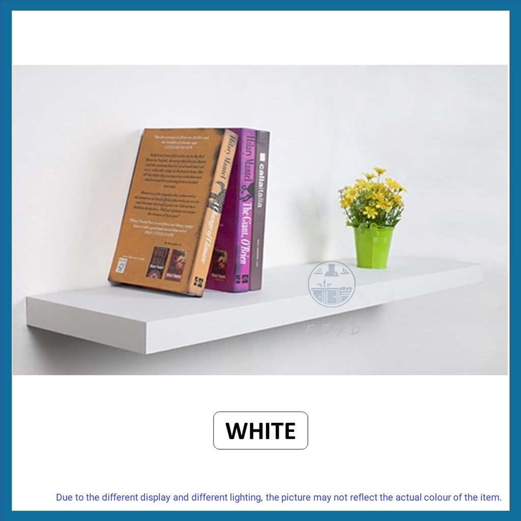EZYD Floating Wall Shelf 60cm Kitchen Living Room Bedroom Rak Hiasan ...
