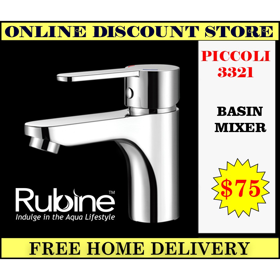 Rubine basin mixer Piccoli 3321 Basin mixer tap | Piccoli 3321C Basin ...