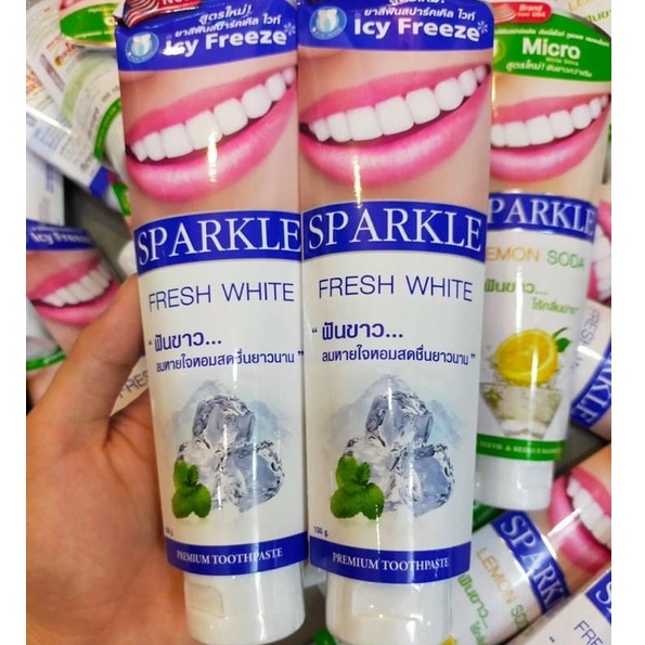 Sparkle Thailand Super White Toothpaste 100g | Shopee Singapore