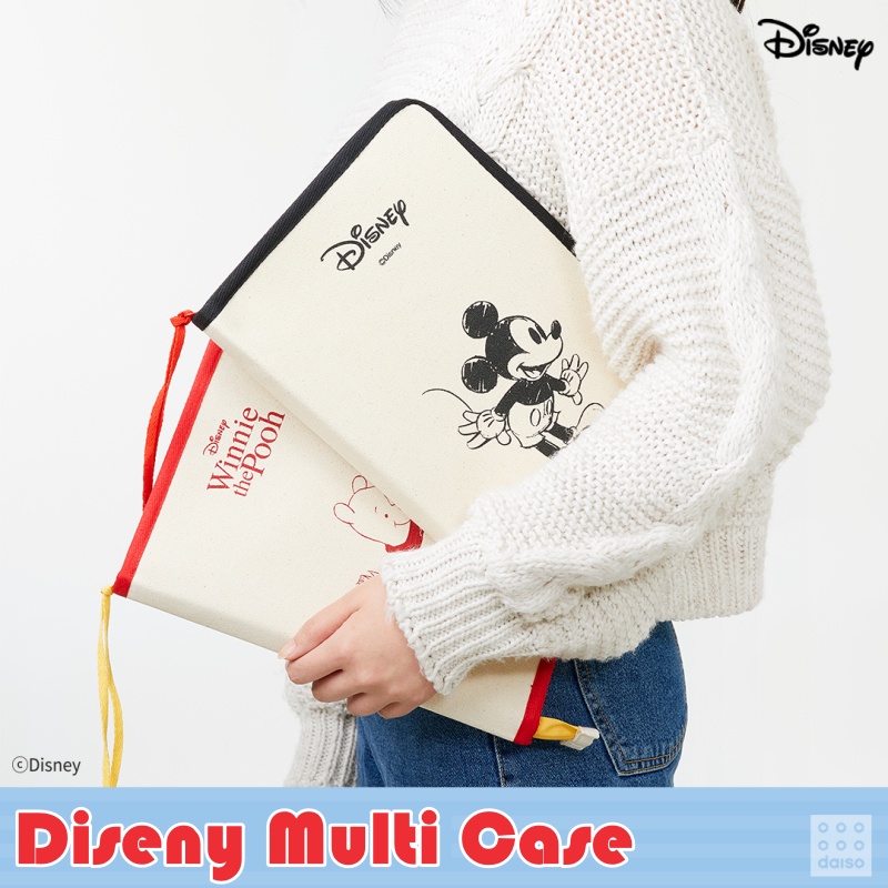 Disney Winnie the Pooh & Mickey Mouse Character Multi Case ( Diary ...