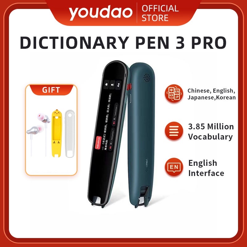 Youdao Dictionary Pen 3 Pro Portable Scanning Translator for Language ...