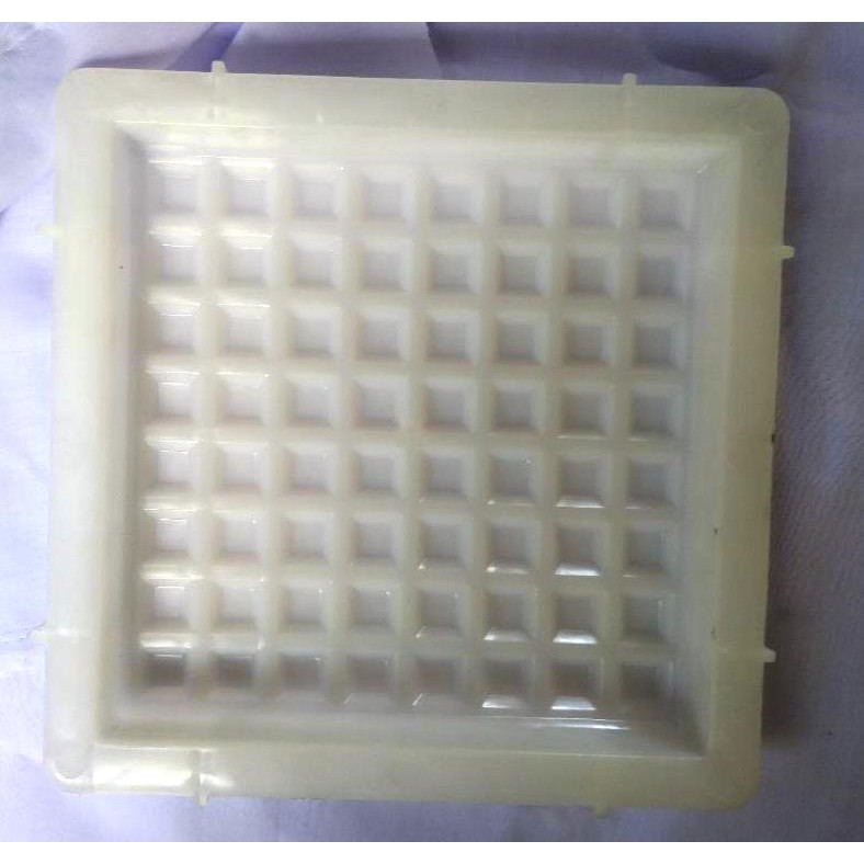 Ramp Square Park Grid Non Slip Plastic Bricks Pavers Mould Reusable ...