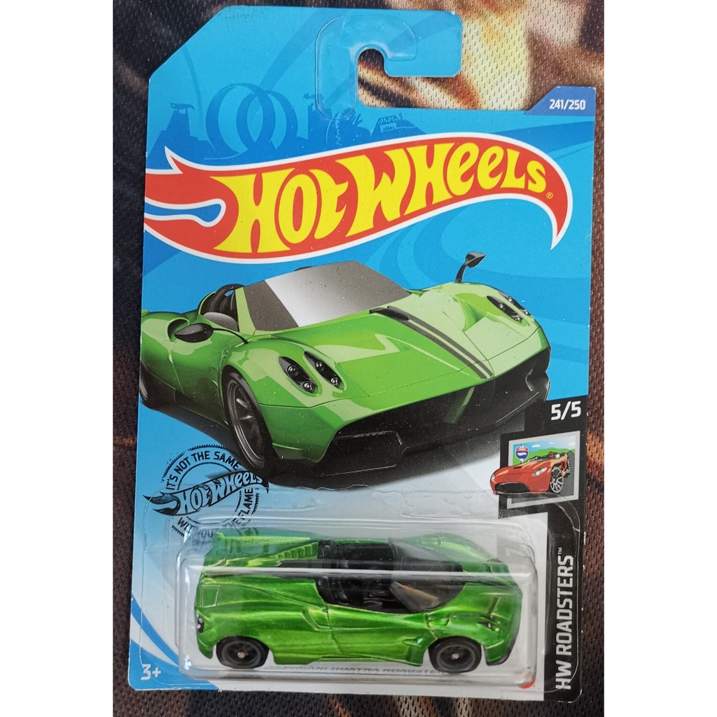 HOTWHEELS HW ROADSTERS 17 PAGANI HUAYRA ROADSTER HARD TO FIND SUPER ...