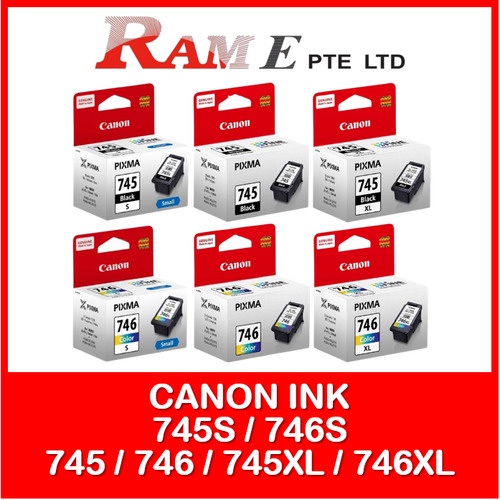 [ORIGINAL] Canon PG-745S 745S / PG-745 745 / PG-745XL 745XL / CL-746S ...