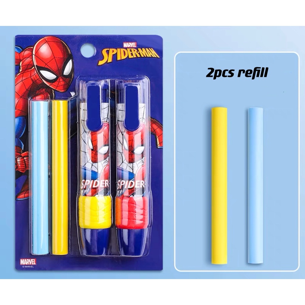 SG Stock Kids Princess/Transformers/Spider Erasers (Lipstick Version ...