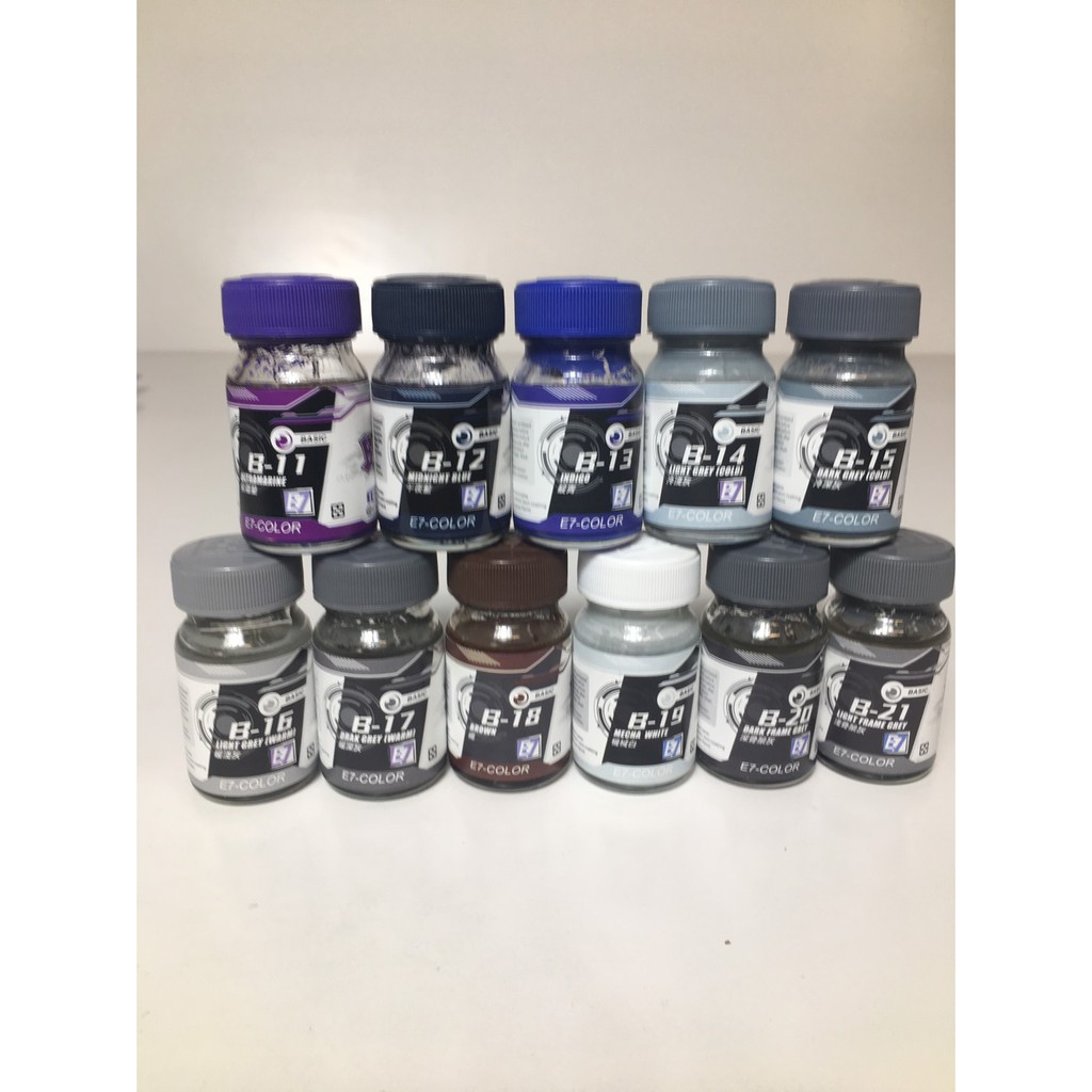 E7-COLOR Basic COLOR Model Paint B Series-2 Combined Shipping ...